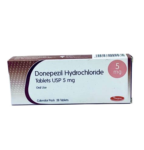 Donepezil 5mg Hydrochloride Tablet X20 Medecify