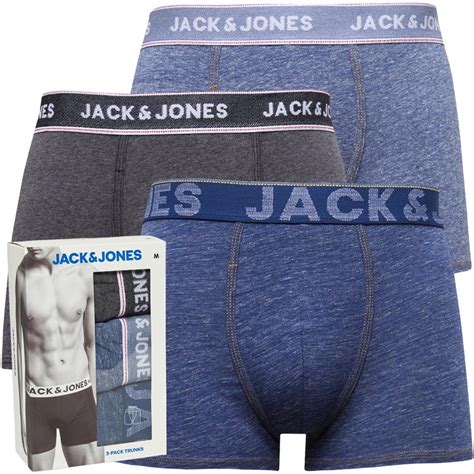 Jack And Jones Herren Denim Trunks Boxershorts Mehrfarbig
