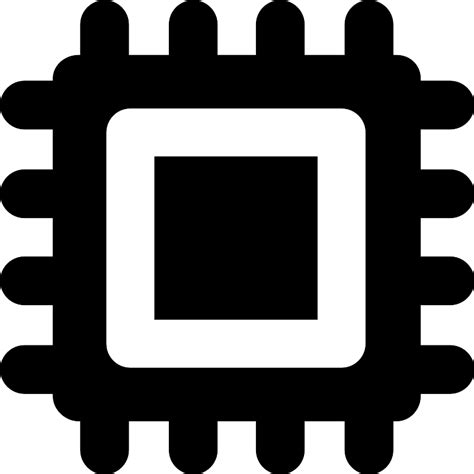 Microchip Vector SVG Icon SVG Repo
