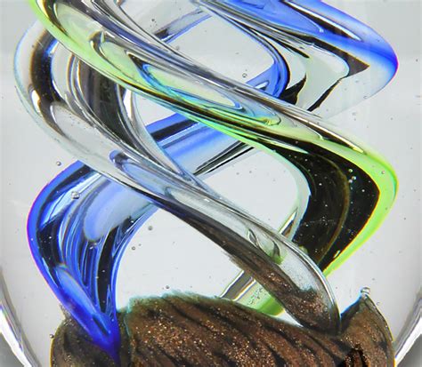 Egg Shaped Art Glass Award 65 Inch Trophy Depot