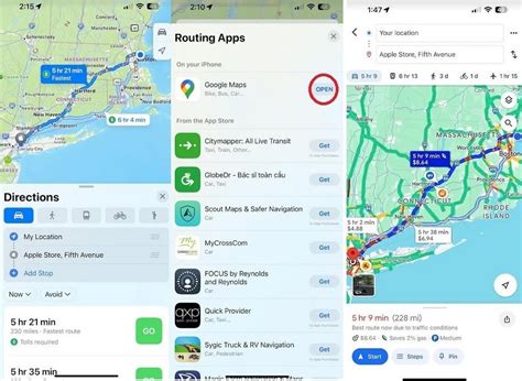 Little Known Feature Quickly Compares Apple Maps Route With One Created