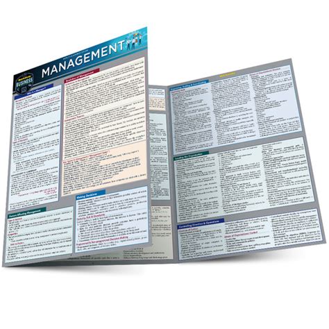 Quickstudy Management Laminated Reference Guide 9781423239901