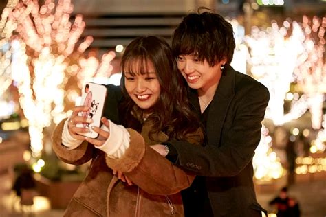留宿在周末的恋爱 2020冬东京篇 Ririka和yukito（森脇梨梨夏x原田 夕季叶）的采访搬运 哔哩哔哩