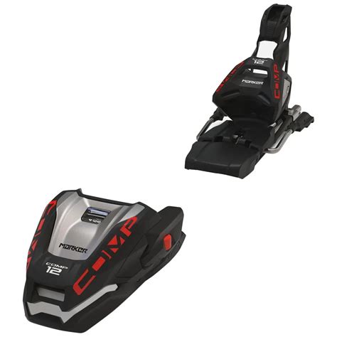 Marker Comp 12 Alpine Ski Bindings Black Snowinn