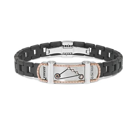 Bracciale Da Uomo In Acciaio BARAKA Luxury Zone
