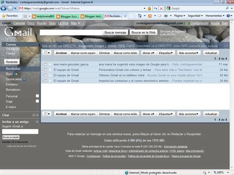 Informatica De Lorena Pantalla Gmail