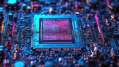 Extreme Close Up View Of Quantum Processor Chip Superconducting Qubits Quantum Computing
