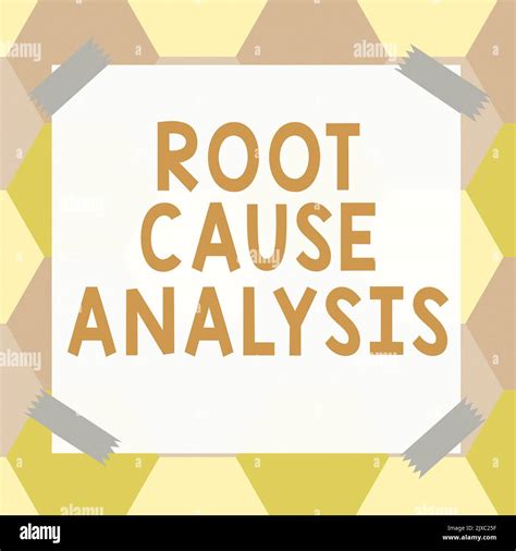 Handwriting Text Root Cause Analysis Word Written On Method Of Problem Solving Identify Fault