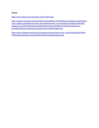 TECNOLOGIA EXCEL TALLER HERRAMIENTAS Docx