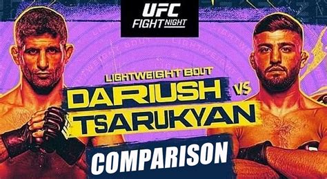 Ufc Austin Beneil Dariush Vs Arman Tsarukyan Records Knockouts