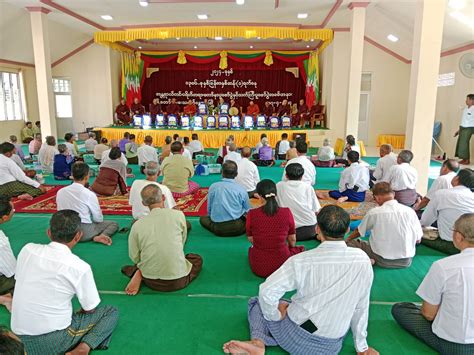 သရက်ချောင်းမြို့နယ်တွင် မြန်မာနှစ်ဆန်း ၁ ရက်‌နေ့၌ အန္တရာယ်ကင်းပရိတ်တရားတော်နာပူဇော်ပွဲနှင့် သက်က