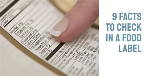 How To Read Food Labels 9 Facts To Check For Your Health