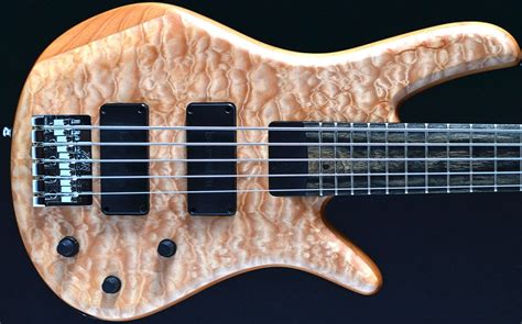 Zon Hyperbass Pre Owned Bass Quilted Maple Top Second Hand Bass