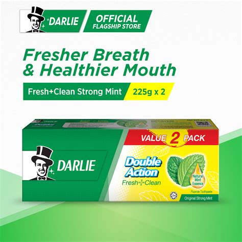 Darlie Double Action Multicare Toothpaste Cool Mint 180g