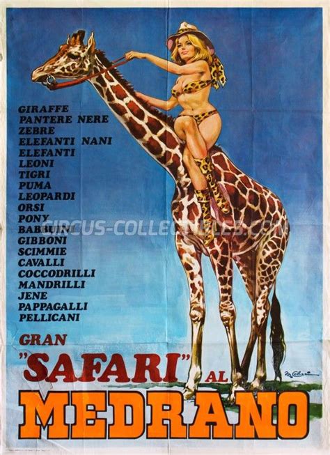 Circo Medrano Poster From 1973 Private Collection Jovan Andric