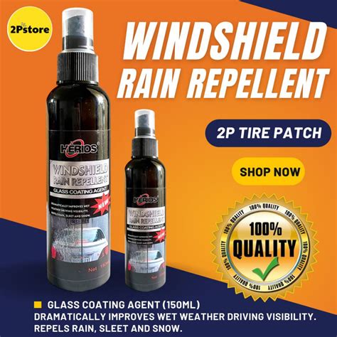 Rain Repellent And Anti Fog Formula Windshield Glass Car Spray