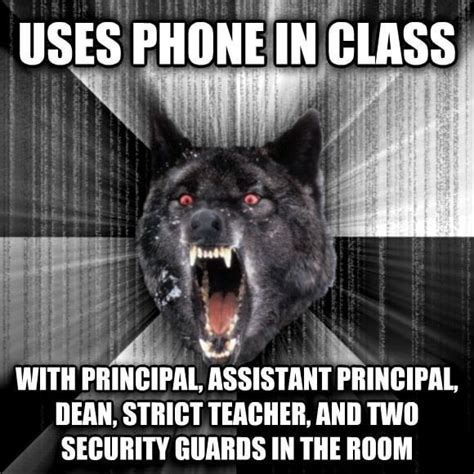 Meme Was Getting A Lecture In Class About College Glance Over And