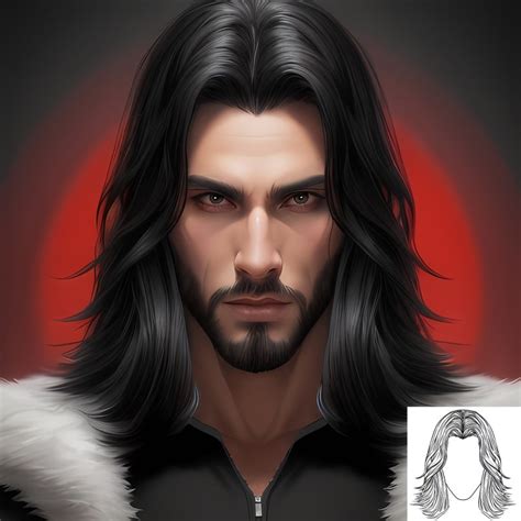 Procreate Male Hair Stamps And Face Stamps High Quality Etsy