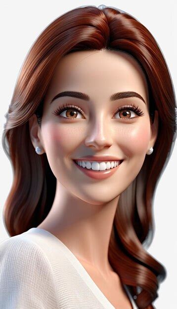 A Woman With A Smile That Says Quot She Is Smiling Quot Premium Ai