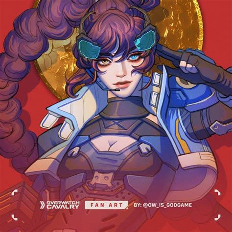 Overwatch Cavalry On X Mirrorwatch Widowmaker Fan Art By Owis