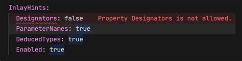 In Clangd Configuration Website Page There Is No Option Designators Under Inlayhints Issue