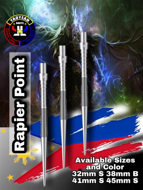 Yaoyeah Rapier Steel Tip Points The Darts Lounge