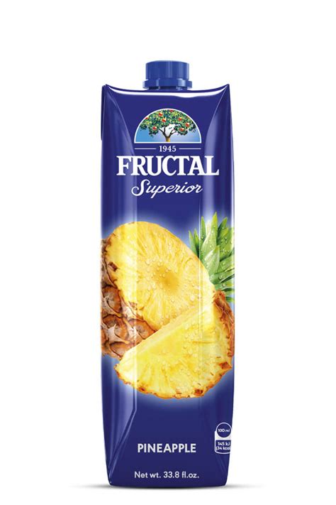 Soft Drinks Fructal Ananas 100 1 0l Roto Webshop