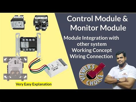 Control Module Monitor Module Basic Concept Working 55 Off