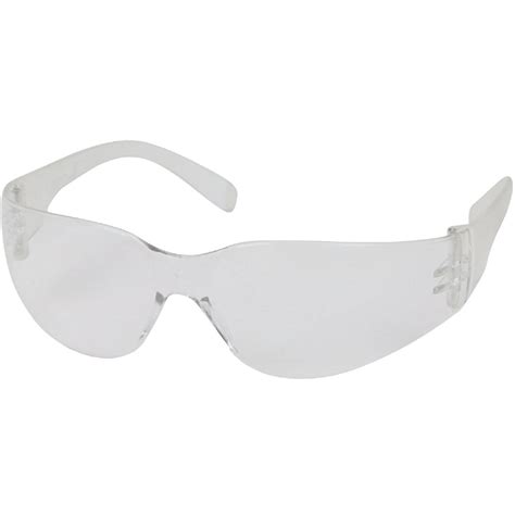 Safety Works Close Fitting Clear Frame Safety Glasses With Anti Fog