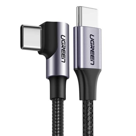 Ugreen Ugreen Cable Usb C 20 A Usb C 20 En ángulo 3a 2m 2 Pack