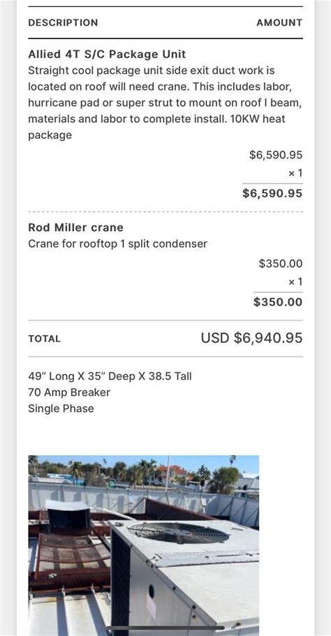 Ac Estimate Input Rhvacadvice