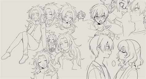 Hatsutori Hajime Kanou Aogu Theodore Riddle Jabuchi You And Yanagi Nina Saibou Shinkyoku