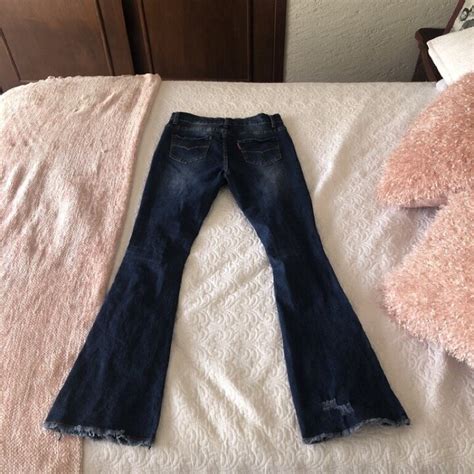 Pantalón Acampanado De Mezclilla Strech De Otras Marcas De Segunda Mano