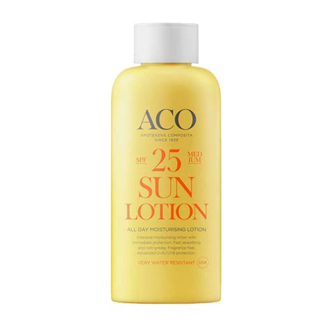 Aco Sun Lotion Spf 25 200ml