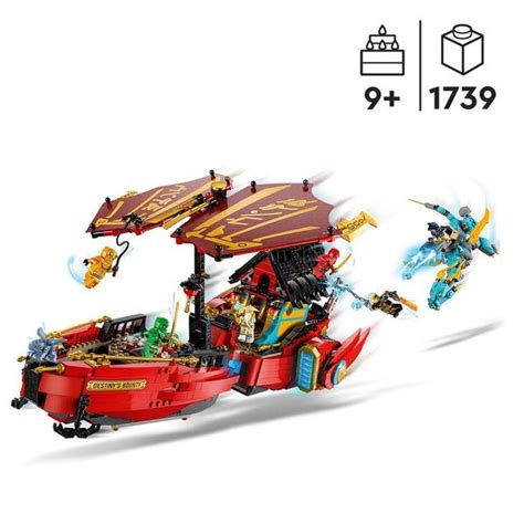 Lego Ninjago Le Qg Des Ninjas La Course Contre La Montre Lego King Jouet Lego