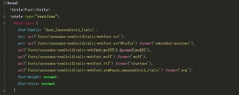 关于字体——web fonts csdn博客