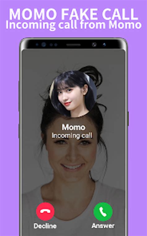 Momo Twice Fake Call For Android Download