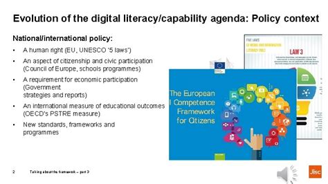 Talking About The Jisc Digital Capabilities Framework Part