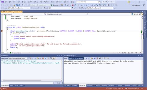 Using Code Explorer To Navigate The Linux Kernel Sysprogs Tutorials
