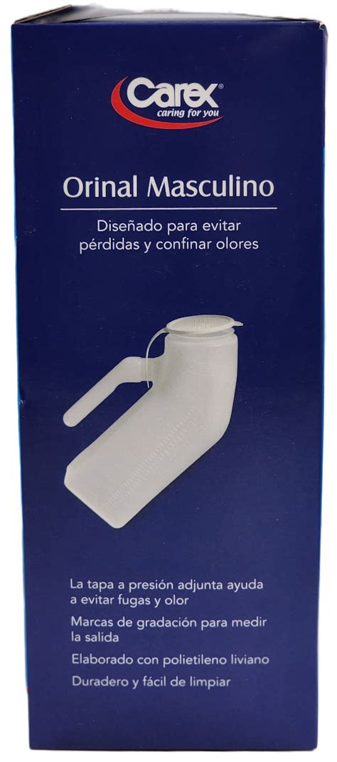 Carex Male Urinal Portable And Spill Proof Solution