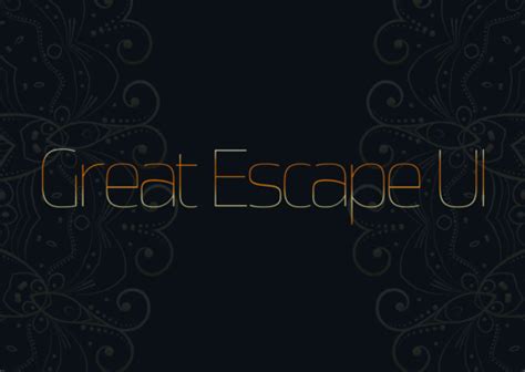 Greatescapeul Regular Font And Text Generator Pngtree