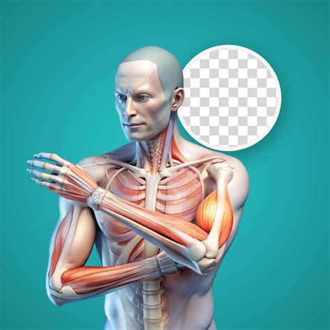 Premium Psd Muscles And Bones In Human Body Illustrations Set Cartoon