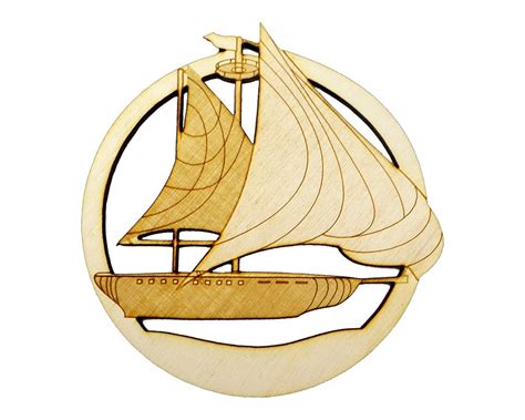Personalized Sailboat Ornament Unique Regatta Keepsake Wood Etsy