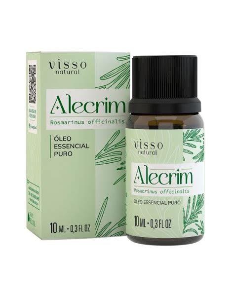 Óleo Essencial de Alecrim 10 ml Visso Natural IBRAMED em Goiânia