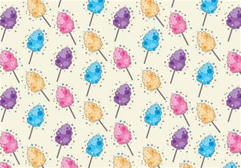 Candy Floss Pattern Vector 149814 Vector Art At Vecteezy