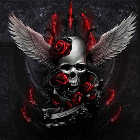 Top More Than Skull Rose Wallpaper Best In Coedo Vn
