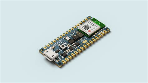 The Arduino® Nano 33 Ble Sense Rev2