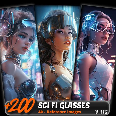 Artstation Sci Fi Glasses Vol 115 4k Reference Image