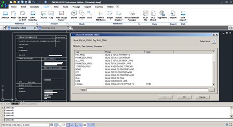 Blocos E Atributos Zwcad Totalcad