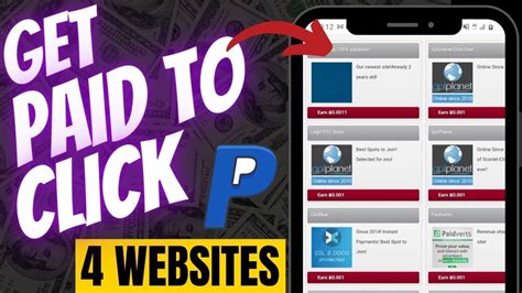 Get Paid To Click Ads No Minimum Payout No Investment Worldwide Make Money Online YouTube